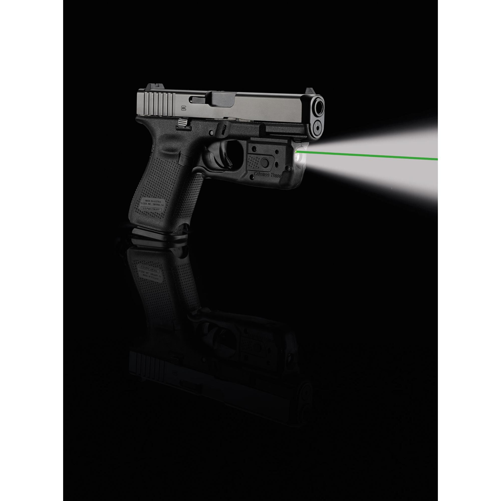 LL-807G Green Laserguard® Pro for GLOCK® Full-Size & Compact | CrimsonTrace