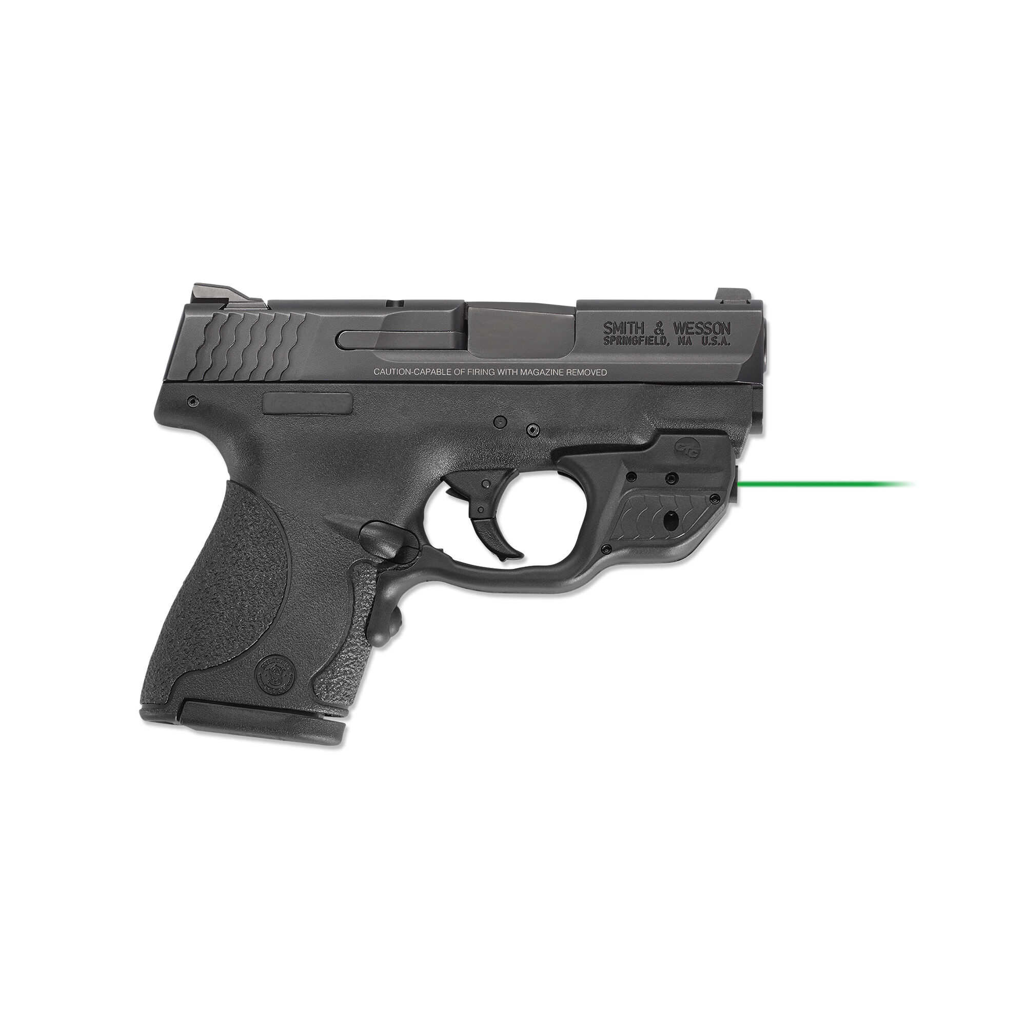 LG-489G Green Laserguard® for Smith & Wesson M&P® Shield™ and M&P Shield M2.0™ (9/40) | CrimsonTrace
