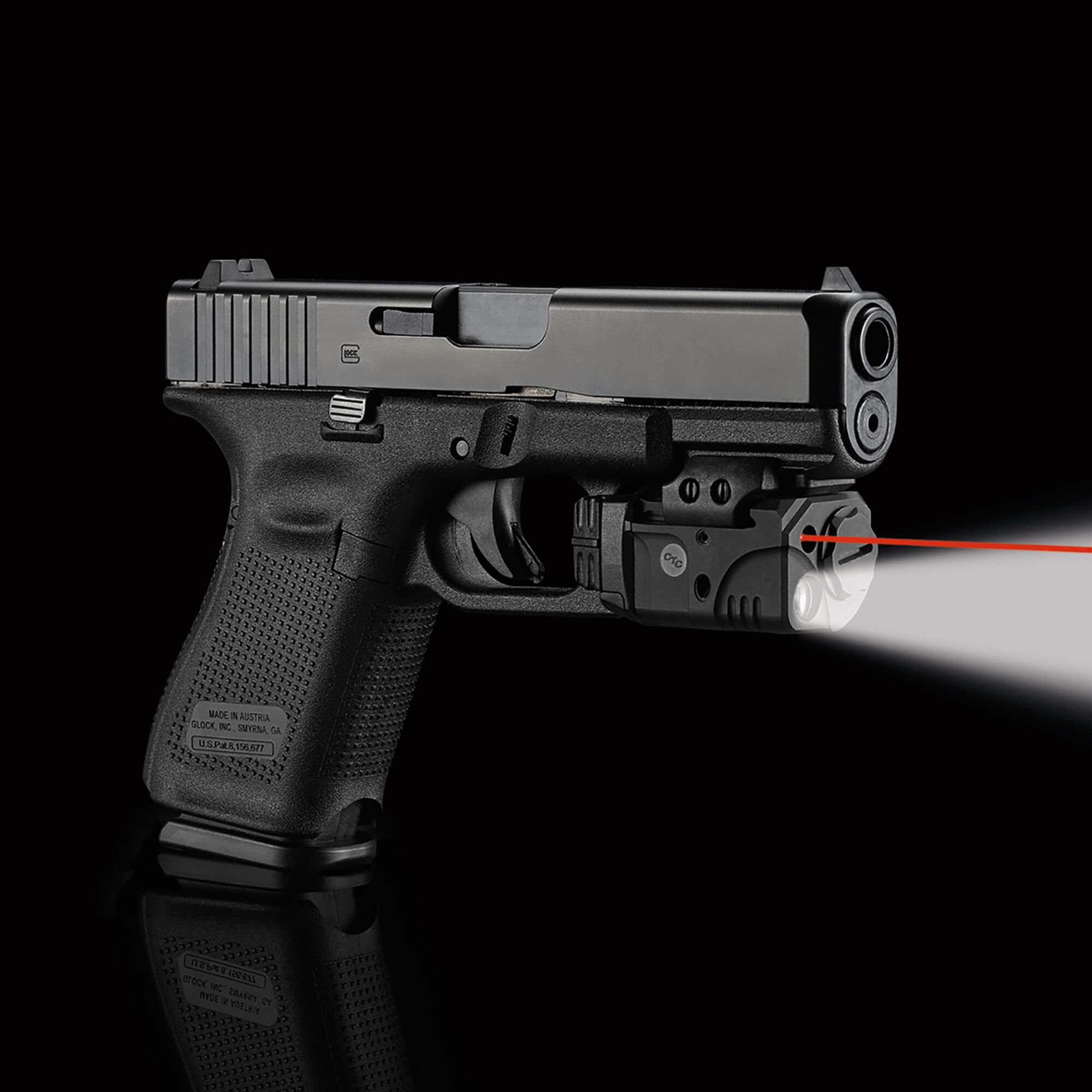 CMR-205 Rail Master® Pro Universal Red Laser Sight & Tactical Light ...