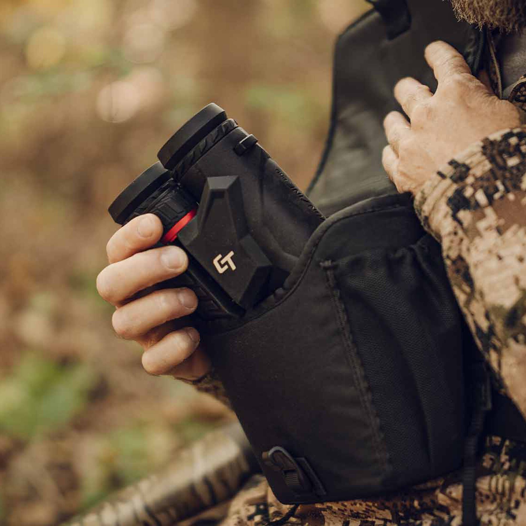 Horizonline Pro Laser Rangefinding Binos | CrimsonTrace