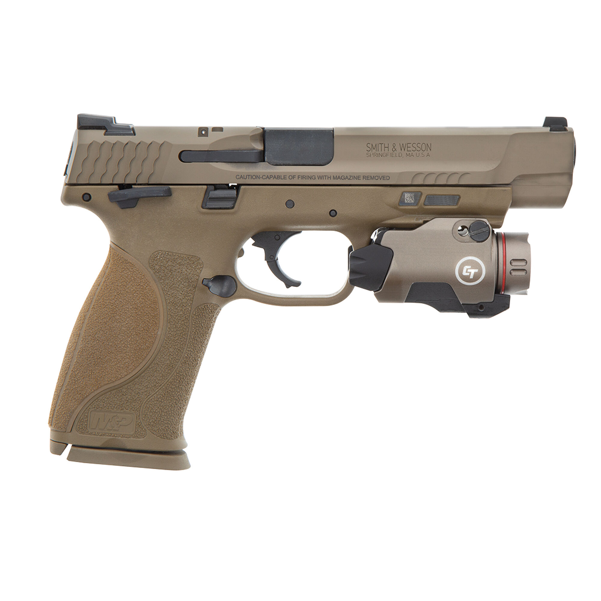 CMR-207 FDE Rail Master® Pro Universal Red Laser Sight & Tactical Light ...