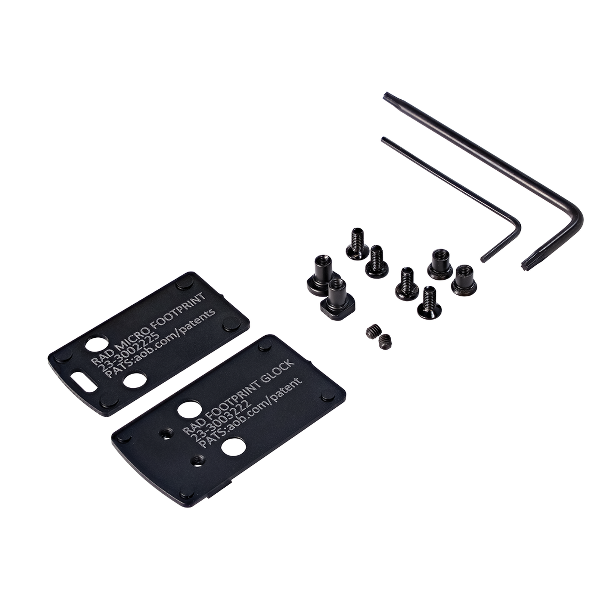 CT RAD™ DOVETAIL MOUNTING KIT - GLOCK® ALL FULL-SIZE, 42, 43, 48 ...
